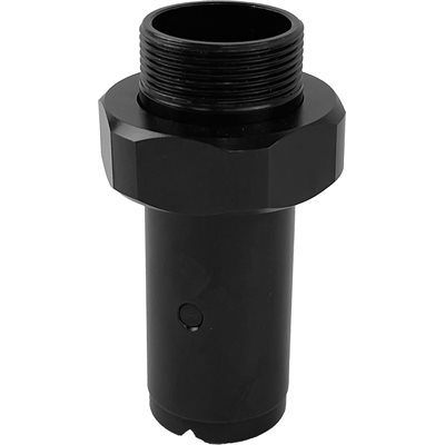 Black Ferrule adapter with nut Size #4 to #2