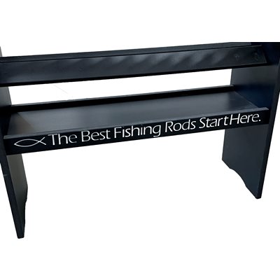Batson Rod Rack - Black